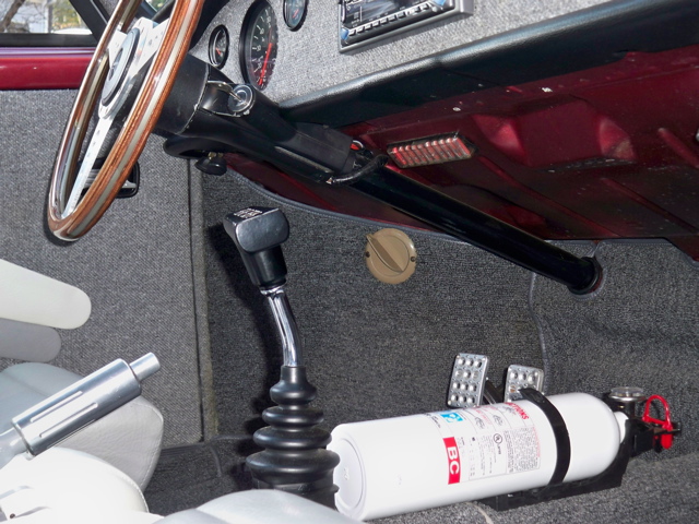 Gene Berg shifter...original Empi "Uni-Vents" in the front ...