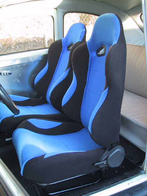 Here's another shot of the seats.