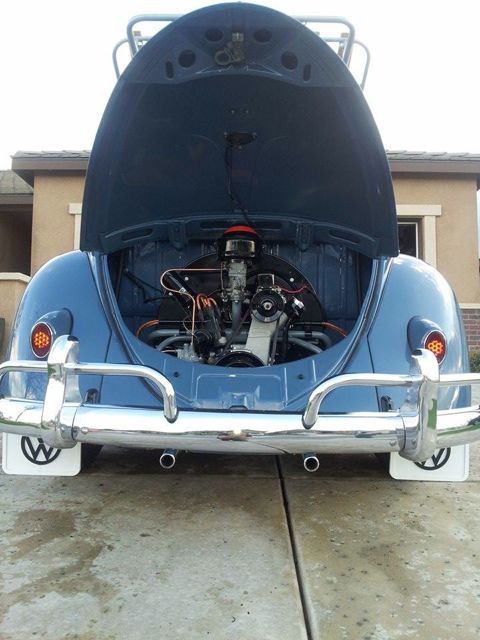 1958 VW Ragtop Beetle Sedan For Sale @ Oldbug.com